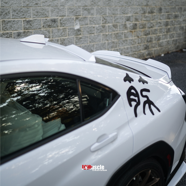 JDMuscle 2022-23 WRX Duck Bill / Low Profile Spoiler - OE+ Style Paint ...