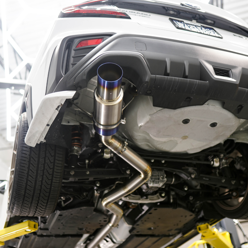 JDMuscle 2022-23 WRX Extreme Titanium Single Exit Catback Exhaust ...