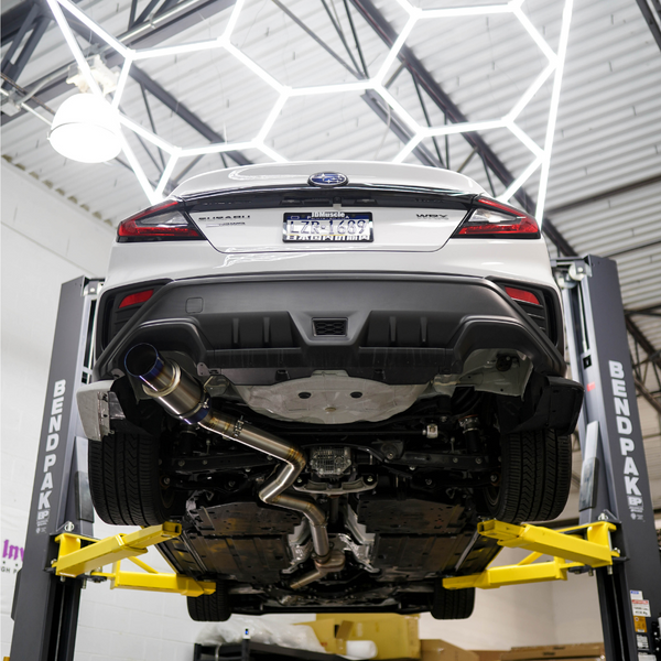 JDMuscle 2022-23 WRX Extreme Titanium Single Exit Catback Exhaust ...