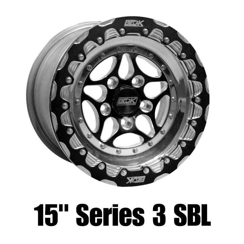Belak 15x9 / 6in BS / 5x114.3 BP / High Pad / Series 3 Wheel - Single ...