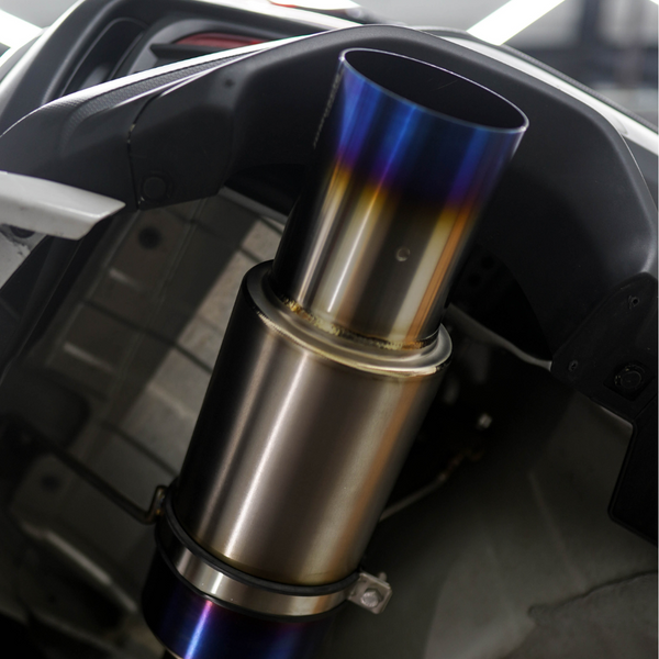 JDMuscle 2022-23 WRX Extreme Titanium Single Exit Catback Exhaust ...