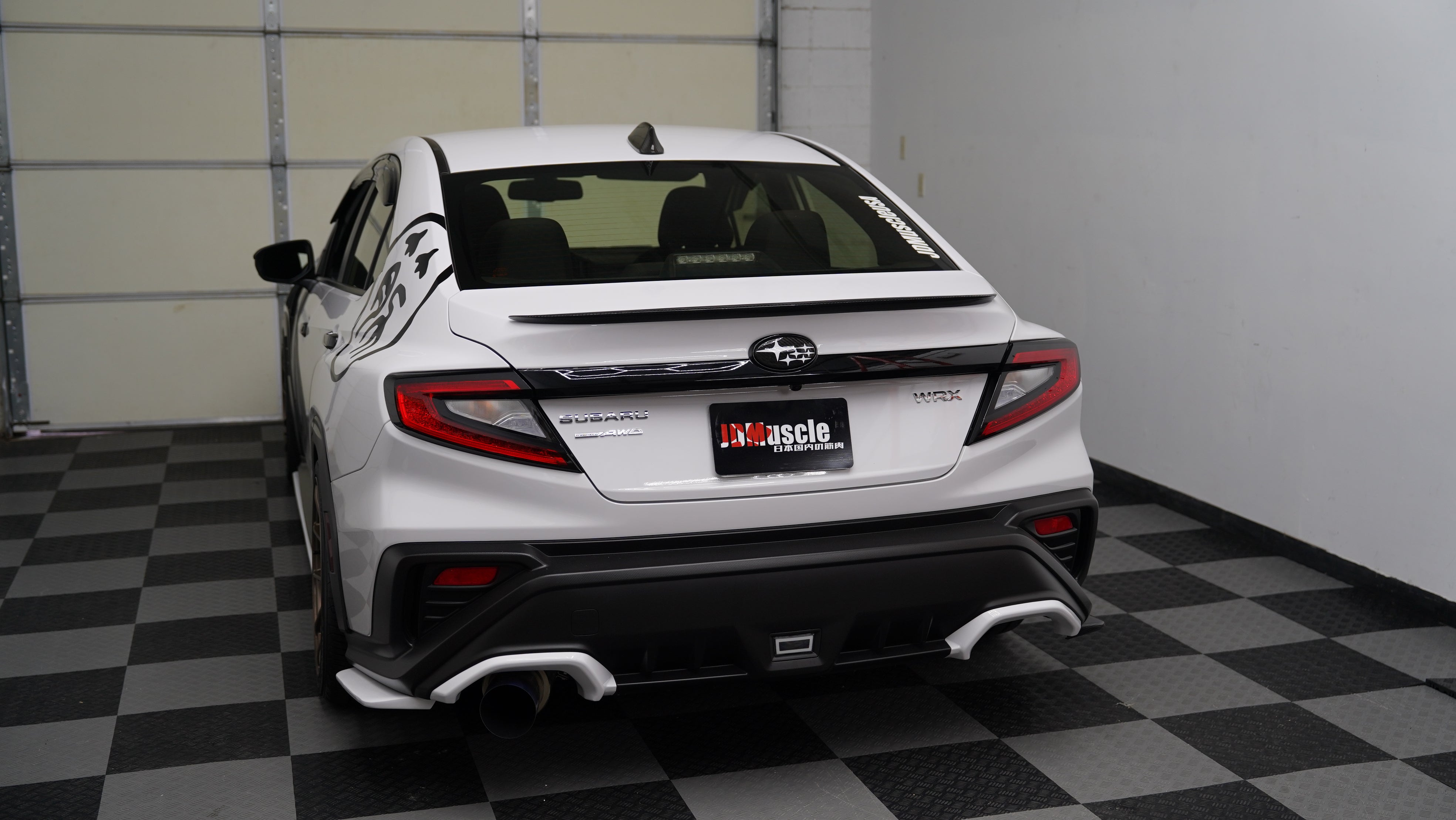 JDMuscle 22-25 Subaru WRX Carbon Fiber Duck Bill V7