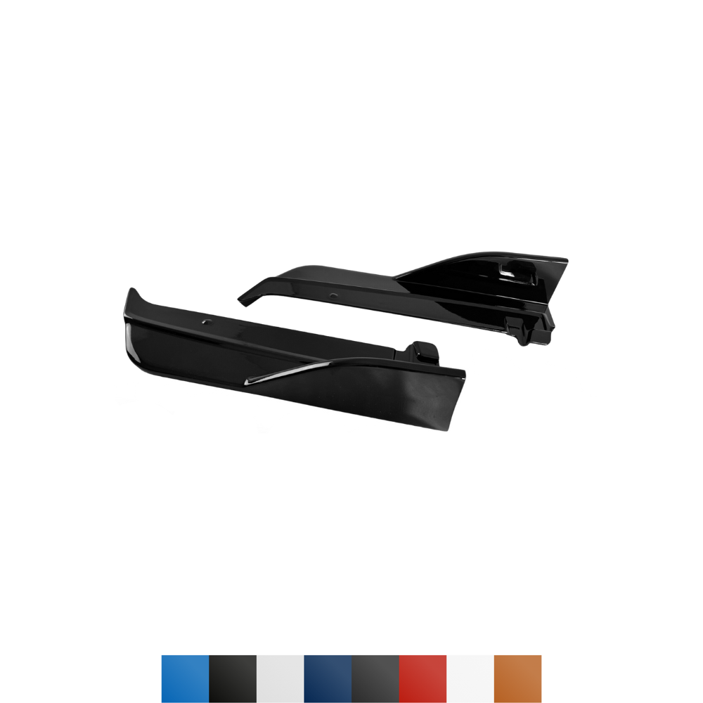 JDMuscle [22-25 WRX] V1 Rear Spats ABS / Paint Matched / Gloss Black