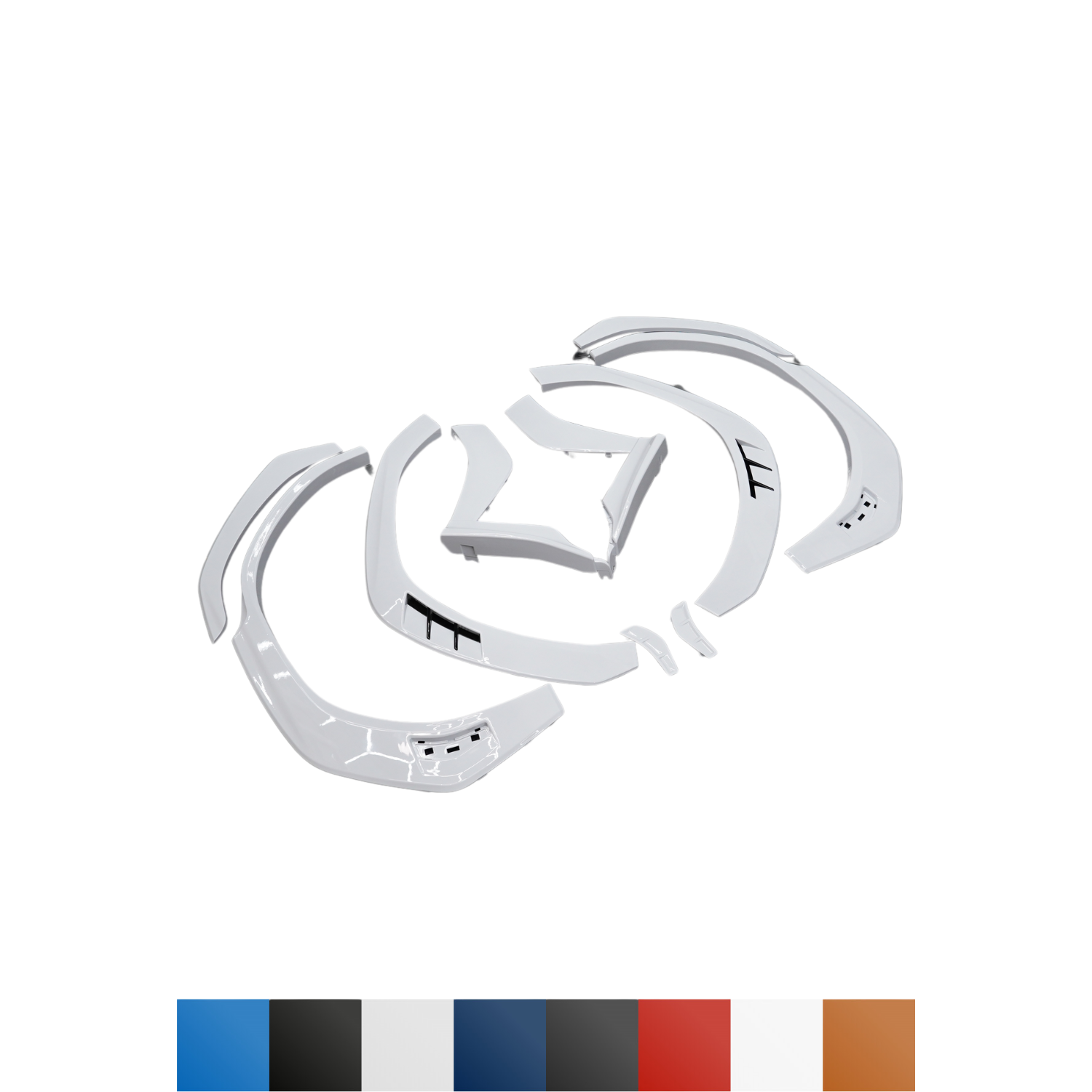 JDMuscle [22-25 WRX] Paint Matched Fender Flares OEM+ Style