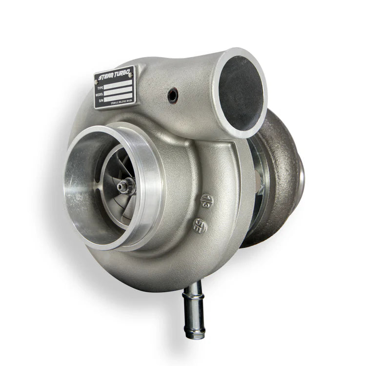 SteamSpeed STX 71R Ball Bearing T3 Turbo, 3" inlet & V-Band Exit (0.73 ...