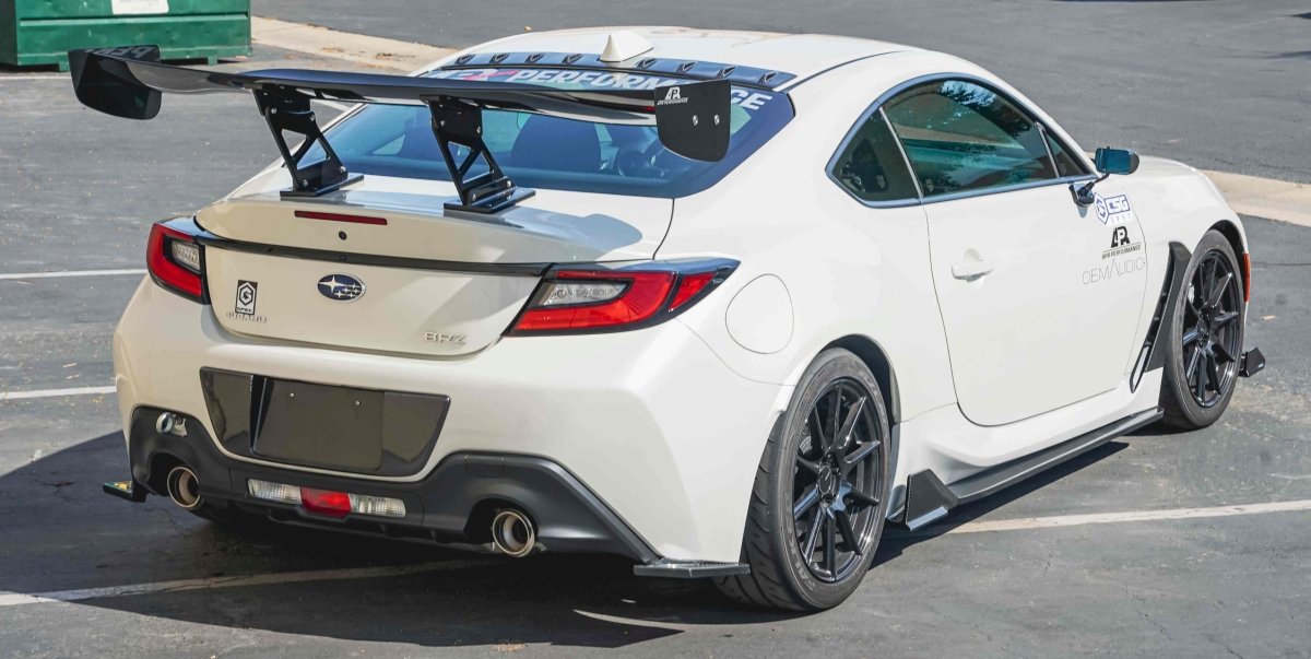 APR 22-23 BRZ / GR86 GTC-300 Carbon Fiber Rear Wing w/ Deck 67in | AS ...