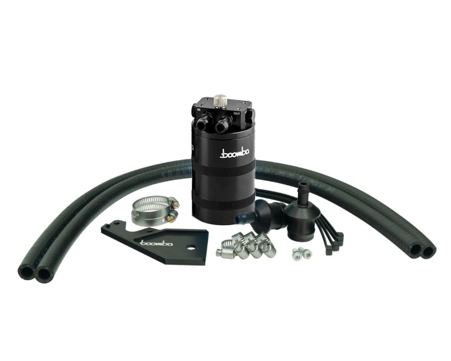 Boomba Racing 22-25 WRX Stage 2 Catch Can Kit Black Finish | 062200040 ...