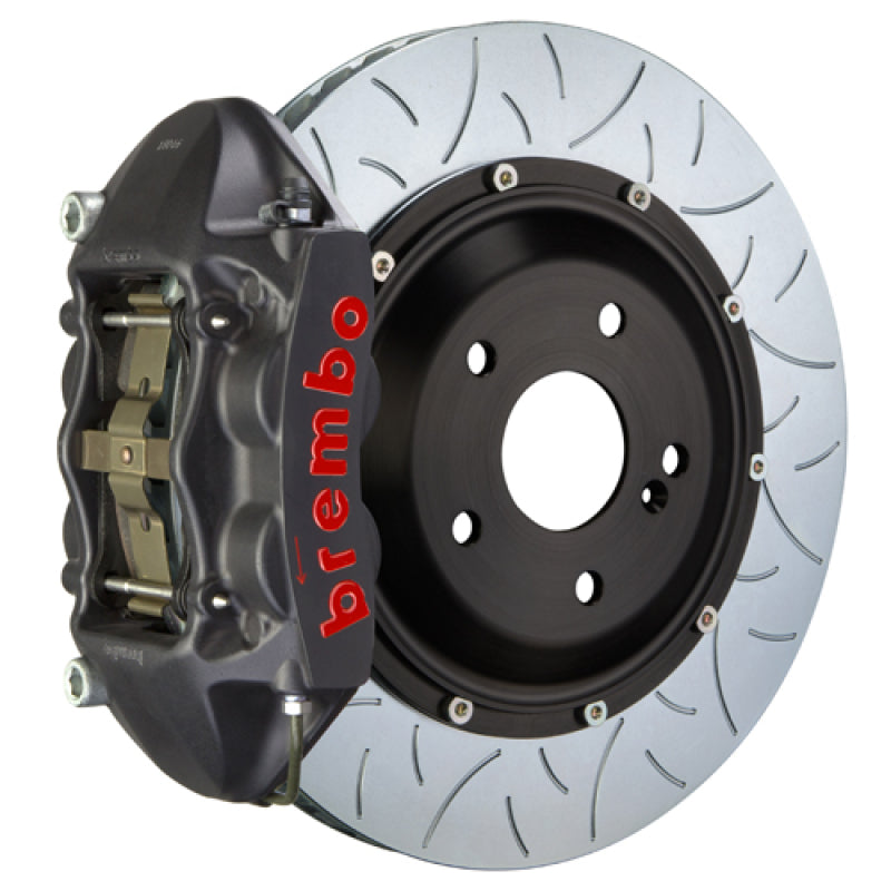 Brembo 23+ GR Corolla Rear GTS BBK 4 Piston Cast 345x28 2pc Rotor Slot ...