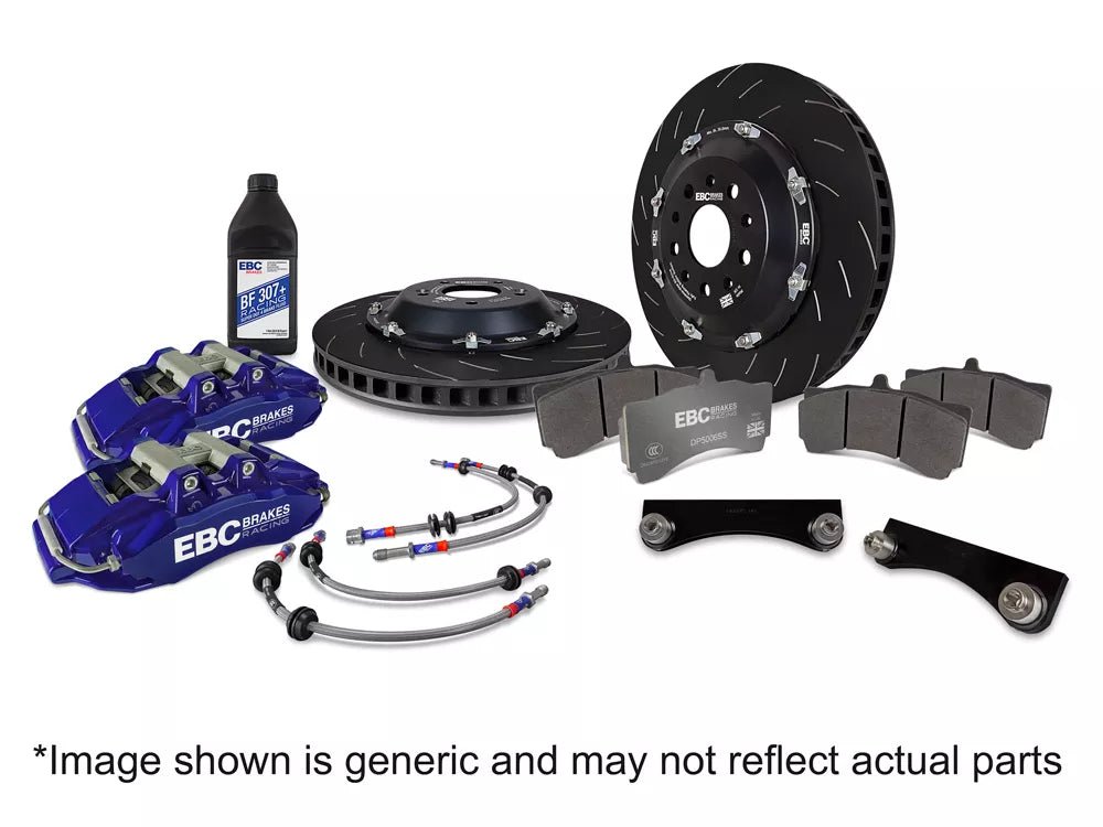 EBC Racing 2023+ Nissan 400Z Blue Apollo-6 Calipers 355mm Rotors Front ...