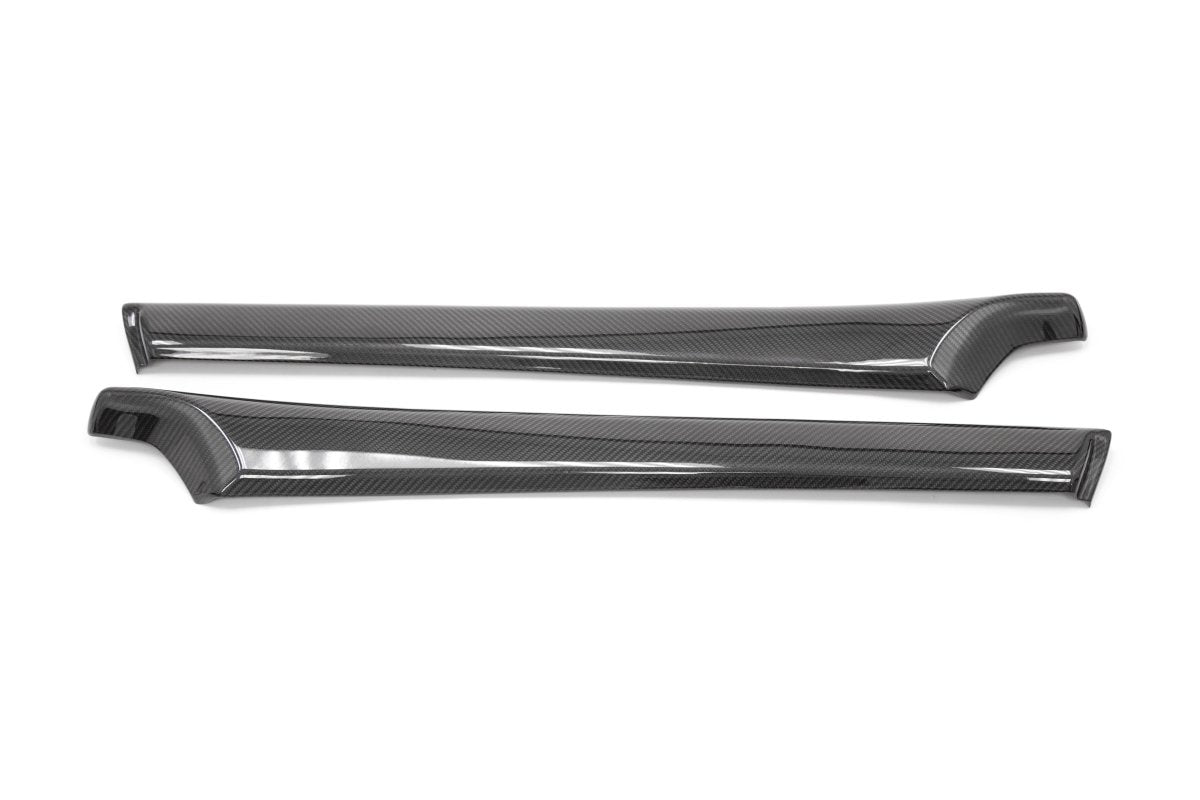 OLM LE Dry Carbon Front Door Trim Upper Panels - 15+ WRX / STI – JDMuscle
