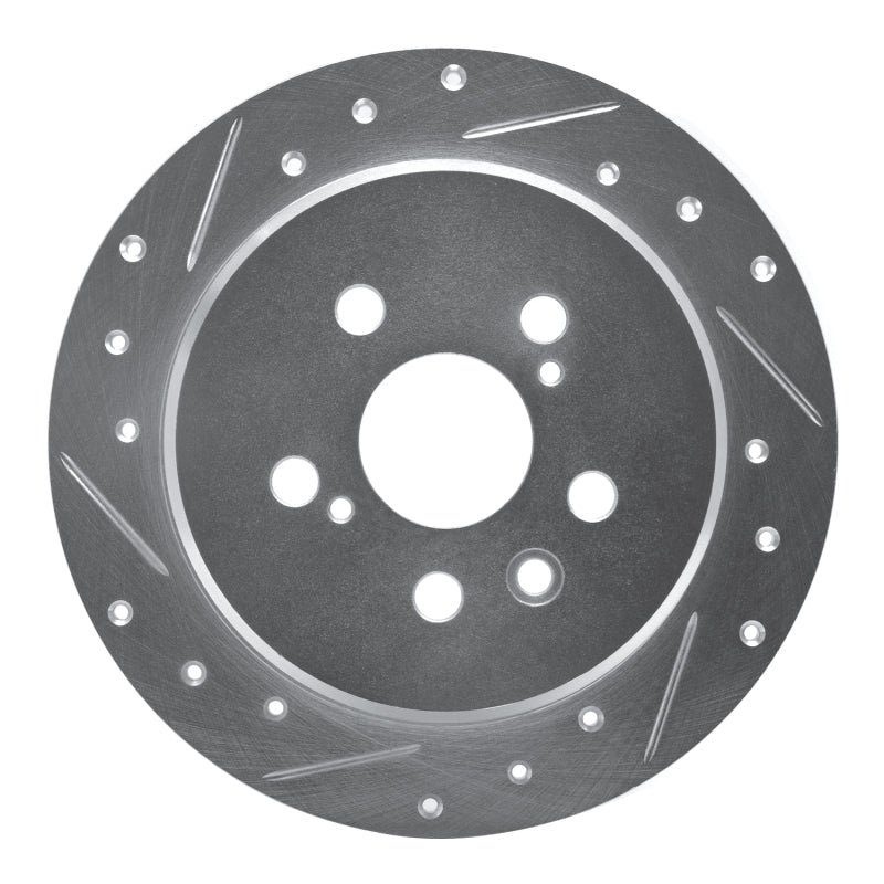 R1 Concepts Toyota Celica 1994-1995 Rear Left Drilled & Slotted Silver ...
