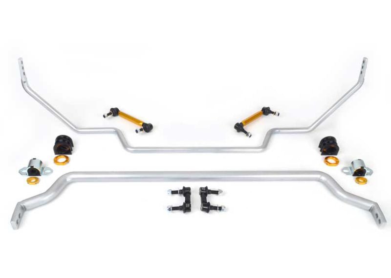 Whiteline BNK008 Front and Rear Sway Bar Kit for Nissan GT-R (2010-201 ...