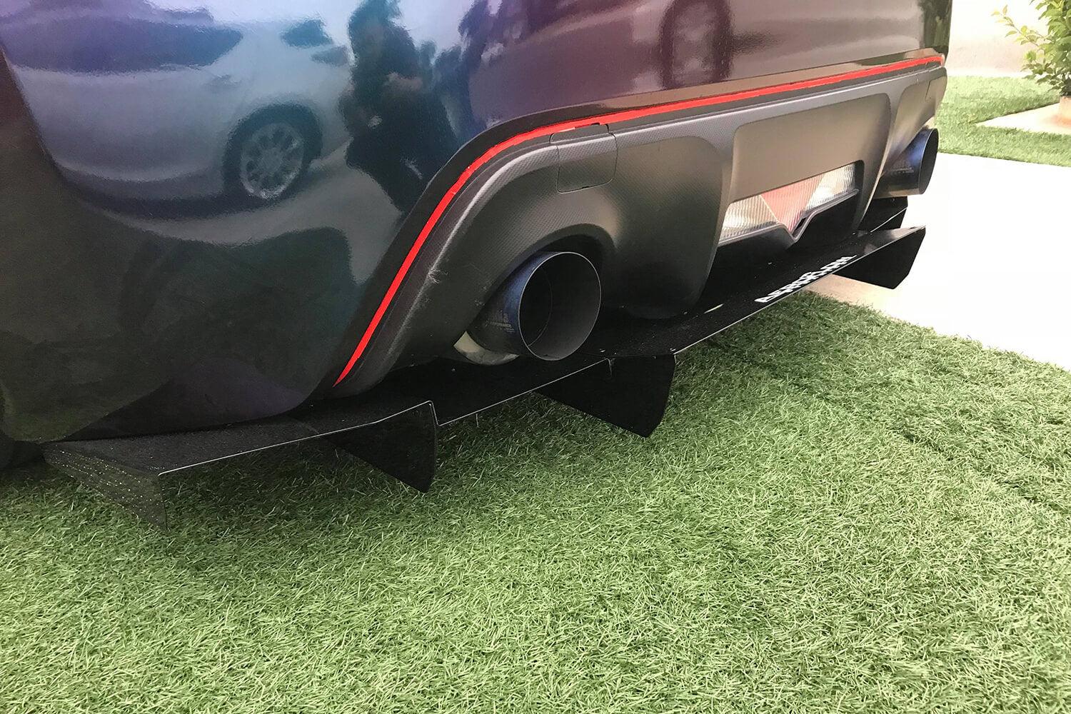 AeroFlowDynamics 13-18 BRZ/ FRS Rear Diffuser V2 | JDMuscle