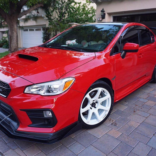 AeroFlowDynamics 15-21 WRX/STI Front Splitter V2 | JDMuscle