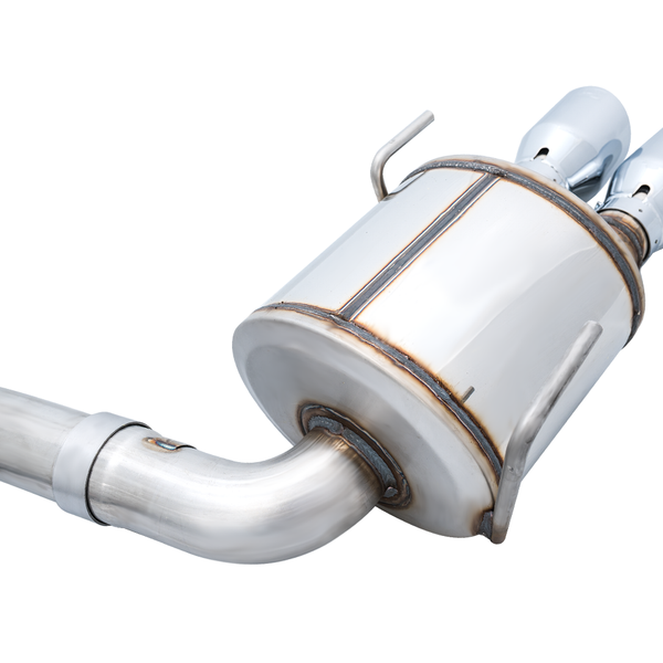 AWE Tuning 22+ VB WRX Track Edition Catback Exhaust - Chrome Silver Ti ...
