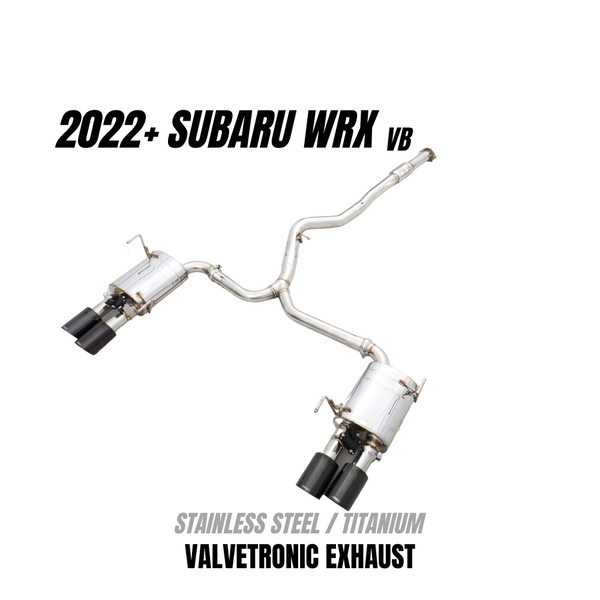 RES x JDMuscle 2022-23 WRX Valvetronic Catback Exhaust MT&CVT | JDMuscle