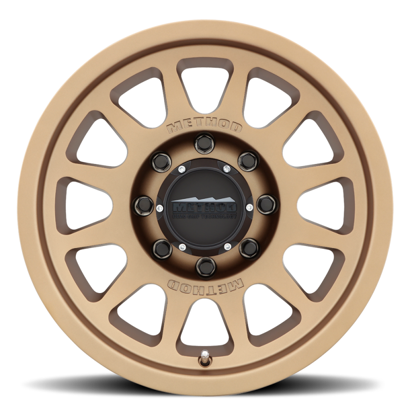 Method MR703 17x8.5 0mm Offset 8x170 130.81mm CB Method Bronze Wheel ...