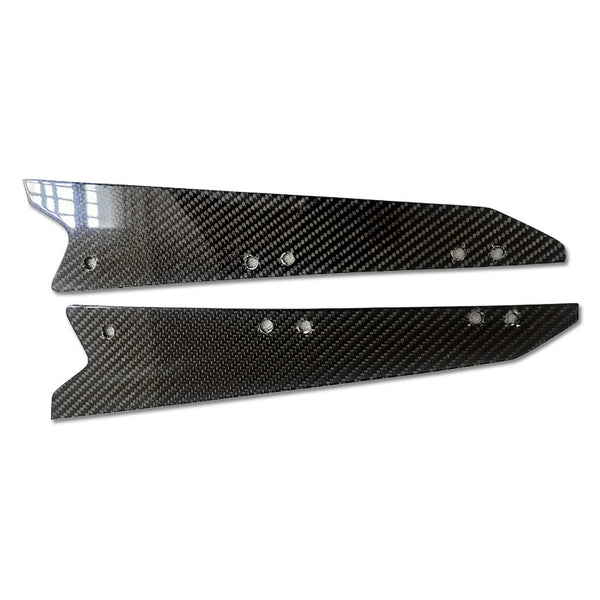 JDMuscle Tanso Carbon Fiber VS Style Rear Diffuser - 2015-2021 WRX/STI ...