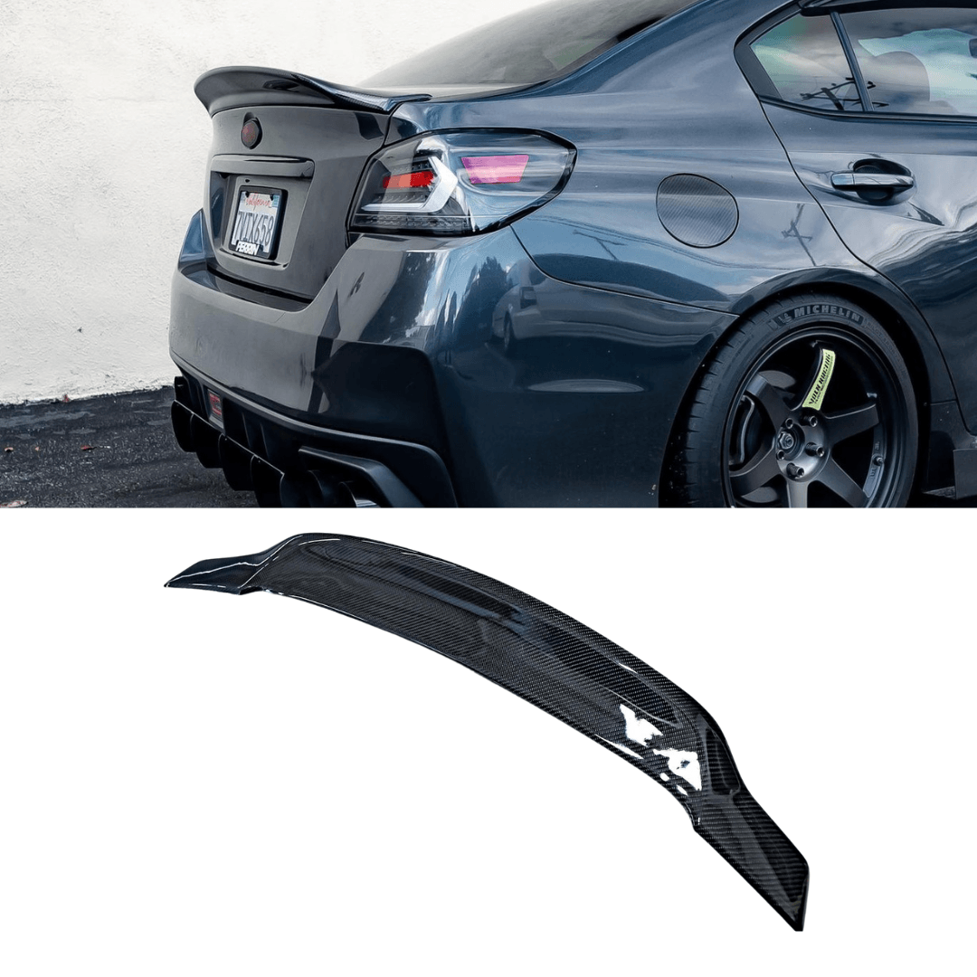 AeroFlowDynamics 15-21 WRX Carbon Fiber S Style Spoiler – JDMuscle