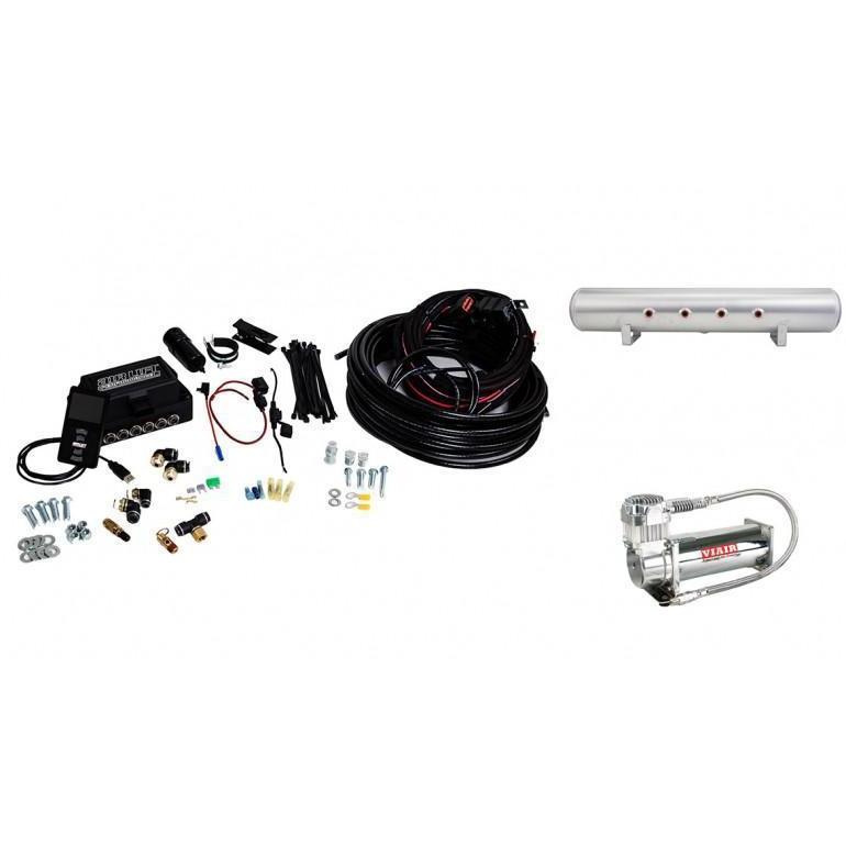 Air Lift Performance 3P Air Suspension 3/8 Air Line 5 Gal Raw Aluminum ...