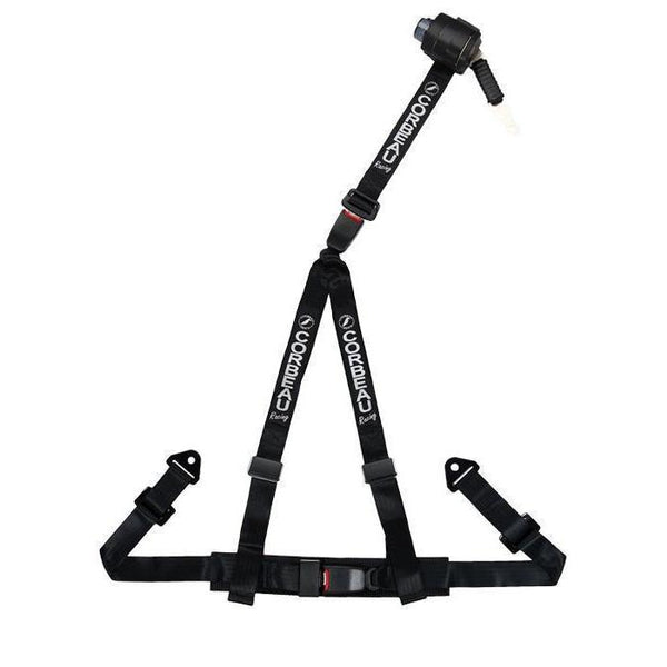 Corbeau 2 Inch Retractable Harness Belt Black - Universal | JDMuscle