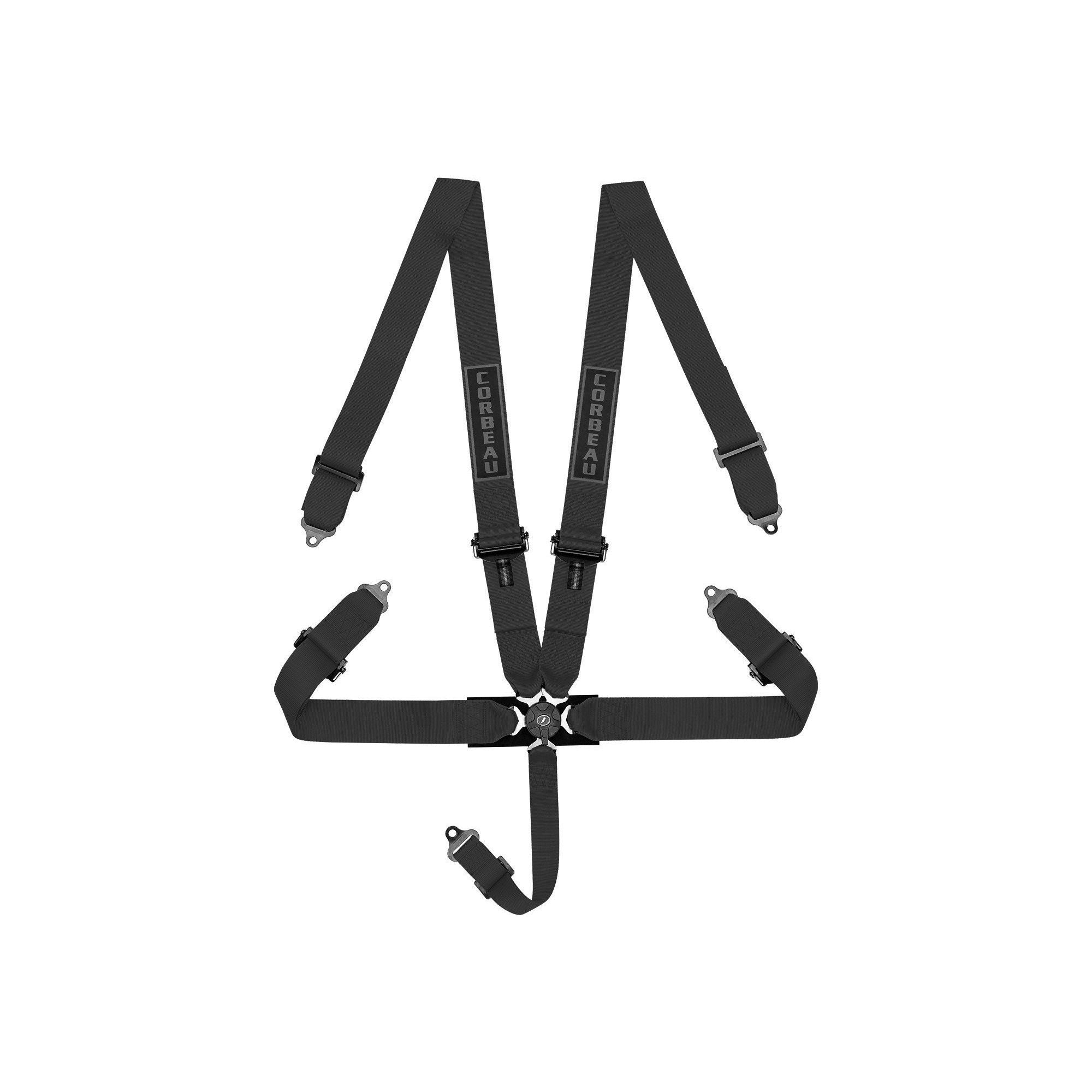 Corbeau 3-Inch Harness Belts Black 5-Point Camlock - Universal – JDMuscle