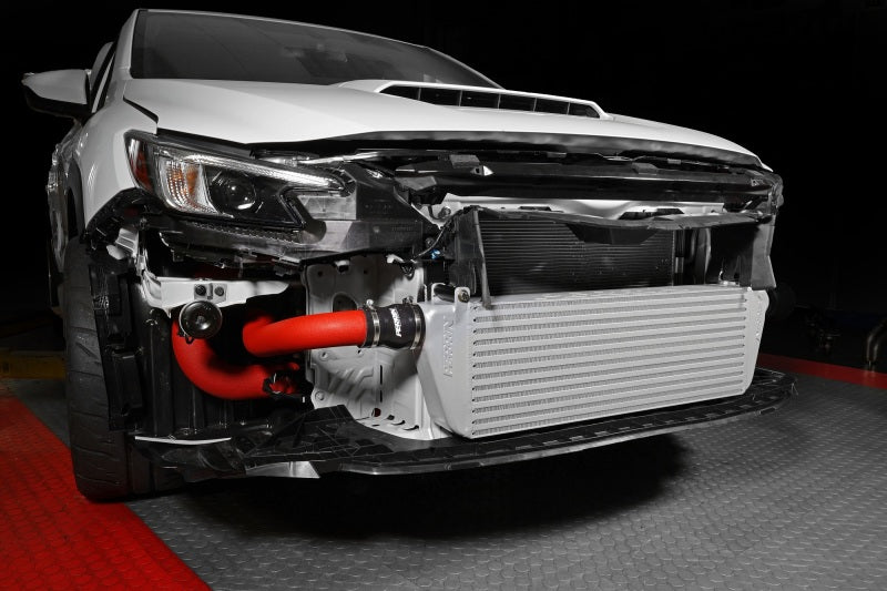 Perrin 22-23 WRX Front Mount Intercooler Kit (Red Tubes & Silver Core ...