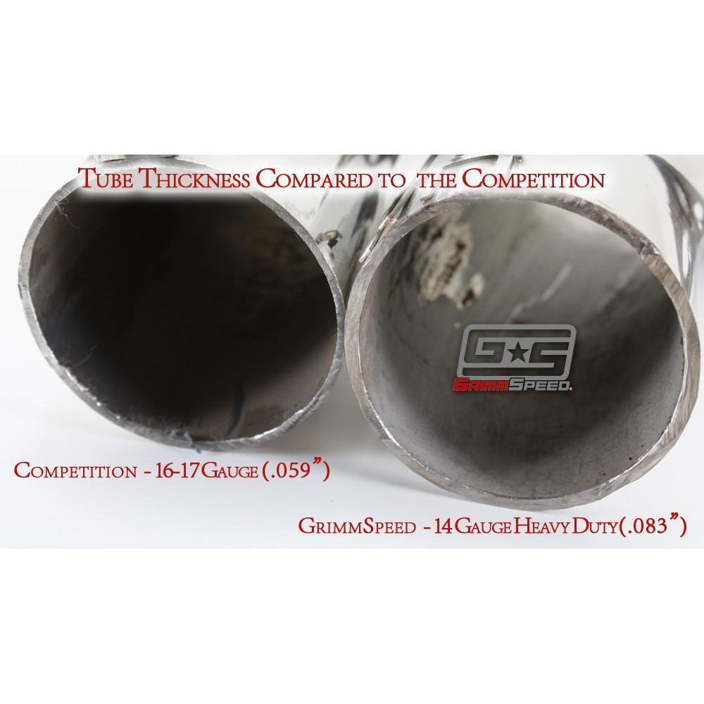 Grimmspeed Up Pipe 3-Bolt Inlet - Subaru 2002-2014 WRX / 2004-21 STI ...