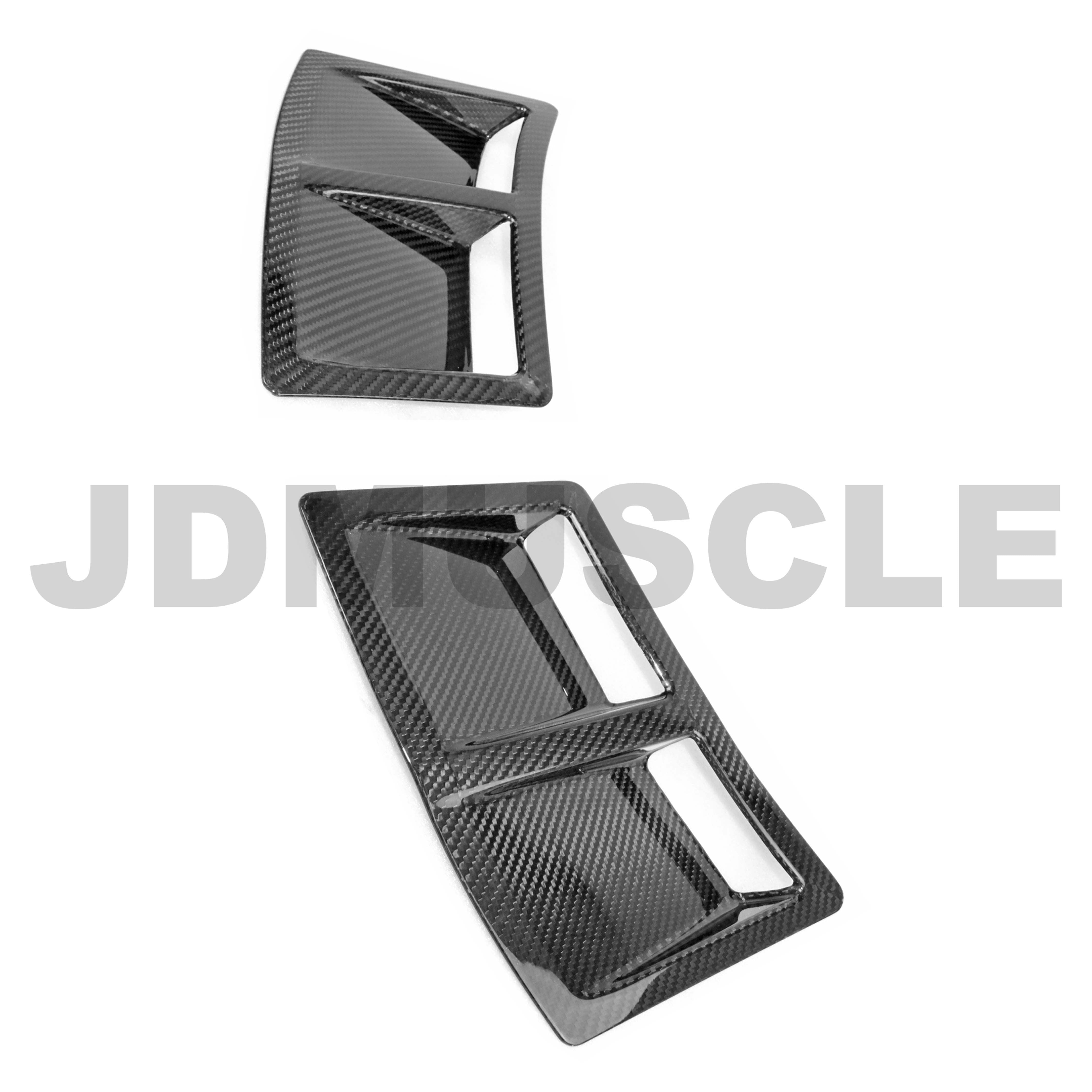 JDMuscle [15-21 WRX/STI] Carbon Fiber Rear Bumper Vents S207/S209 Styl