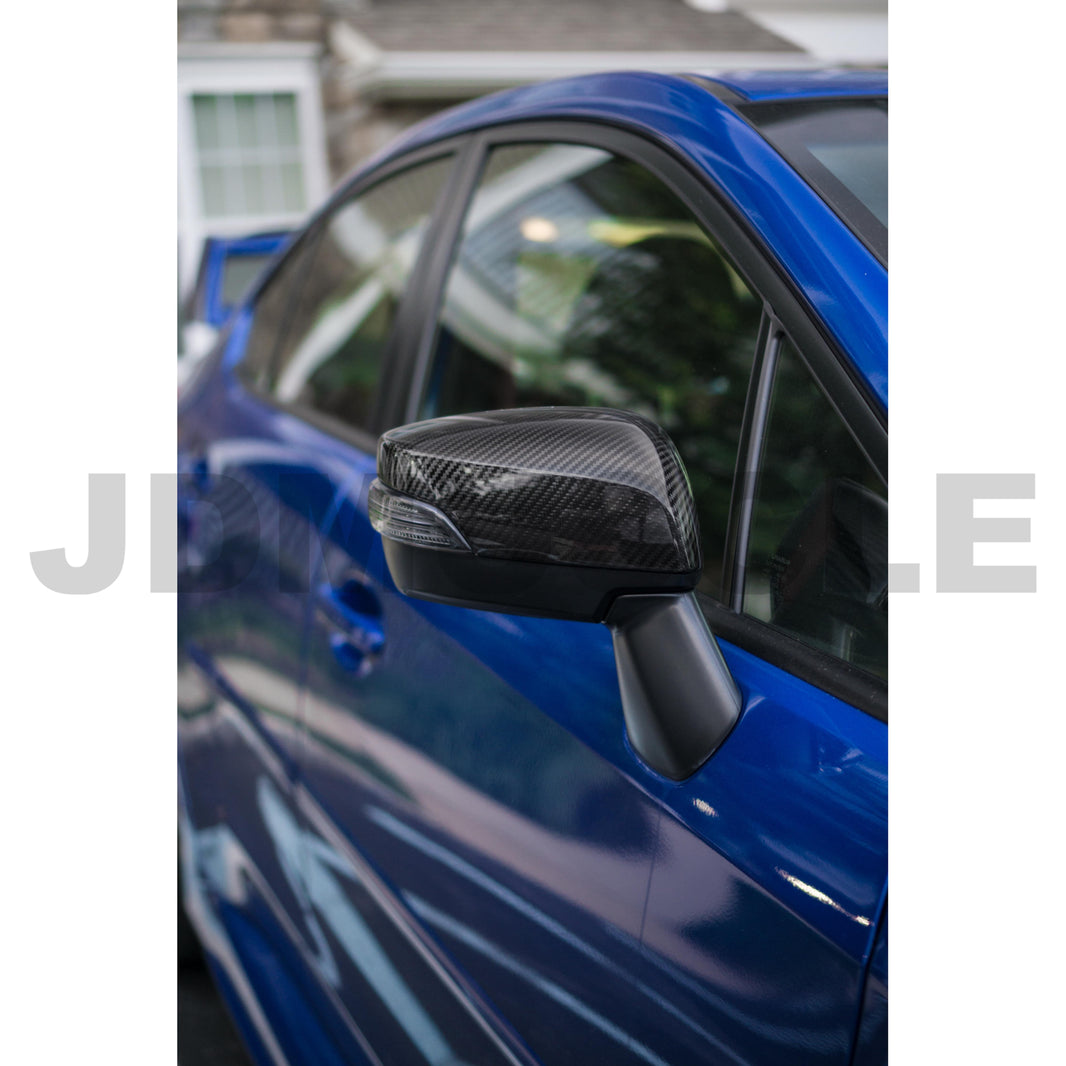 Carbon Fiber Side Mirrors | Carbon Fiber Mirror Caps & Covers – JDMuscle